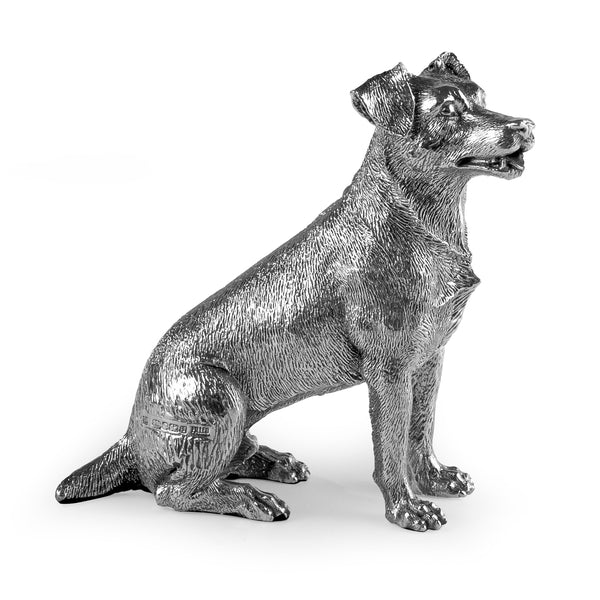 Jack Russell statue. Sterling silver. HallmarkedFree UK shipping ...